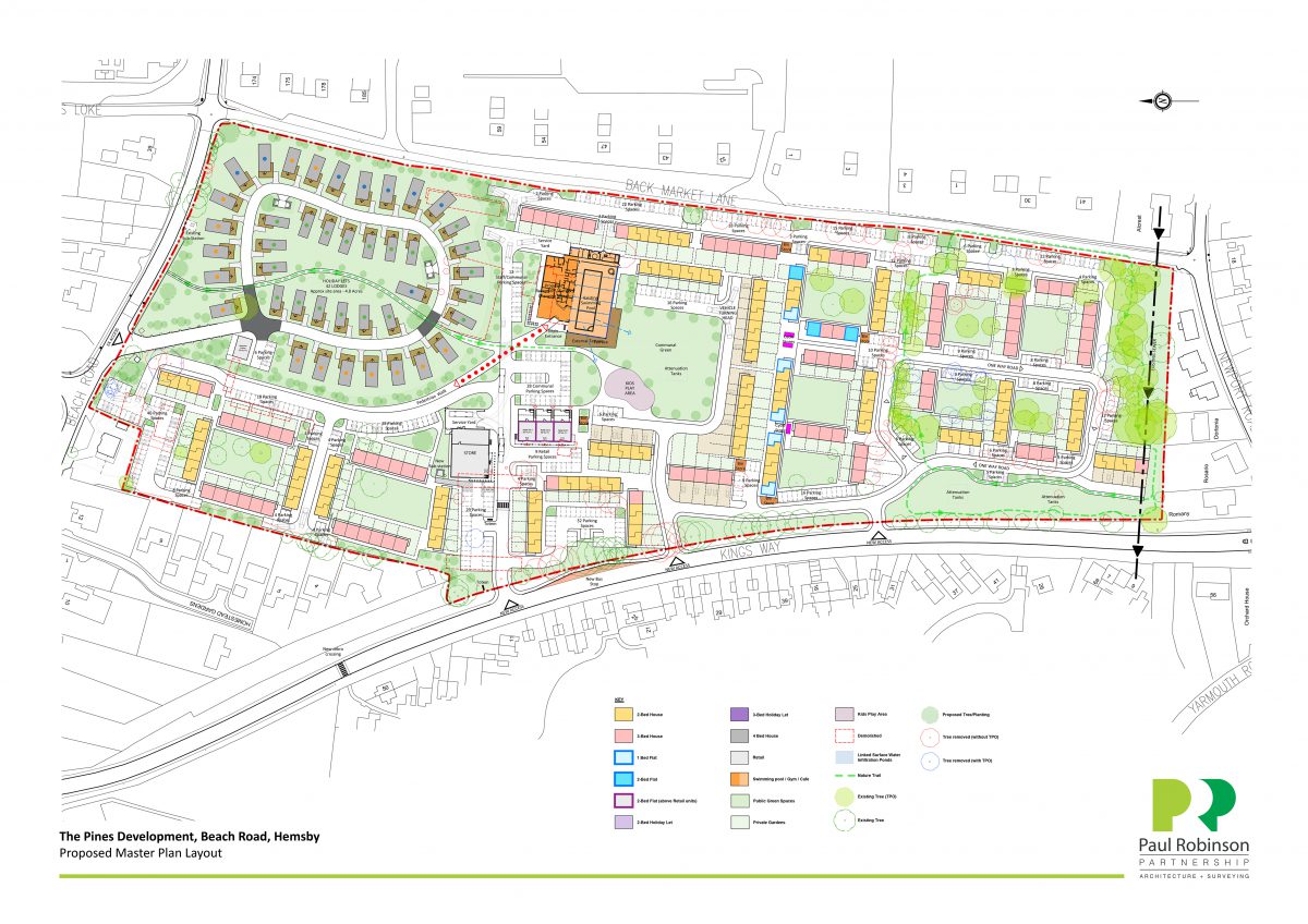Redevelopment of The Former Pontins Site, Beach Road, Hemsby - Paul ...